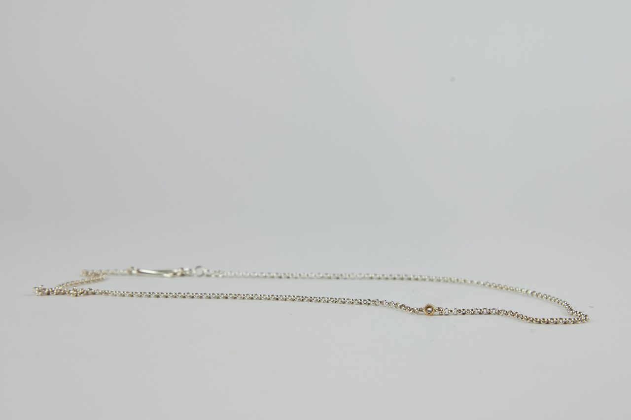 Collar Mini collection con diamantes - Jessica Bellí Joyas